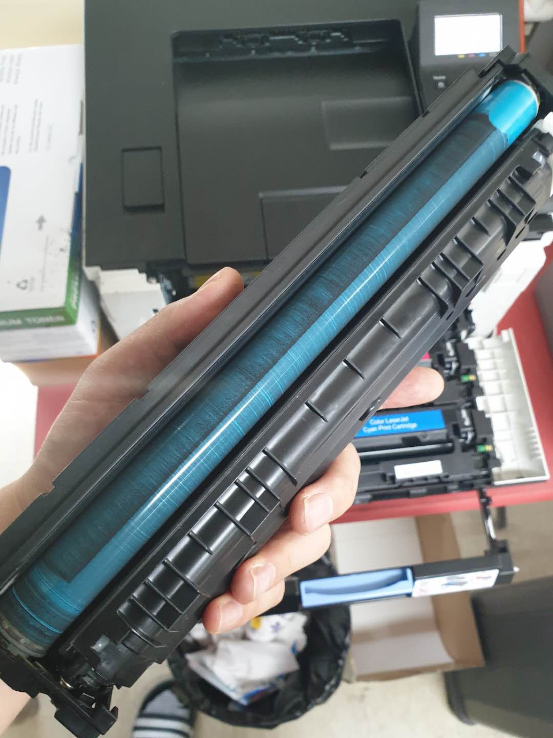 프린터 토너 카트리지 누출 원인과 예방 호환되는 토너 카트리지 드럼 유닛 잉크 카트리지 프린터 및 복사기 소모품의 중국 제조업체 및 공급업체