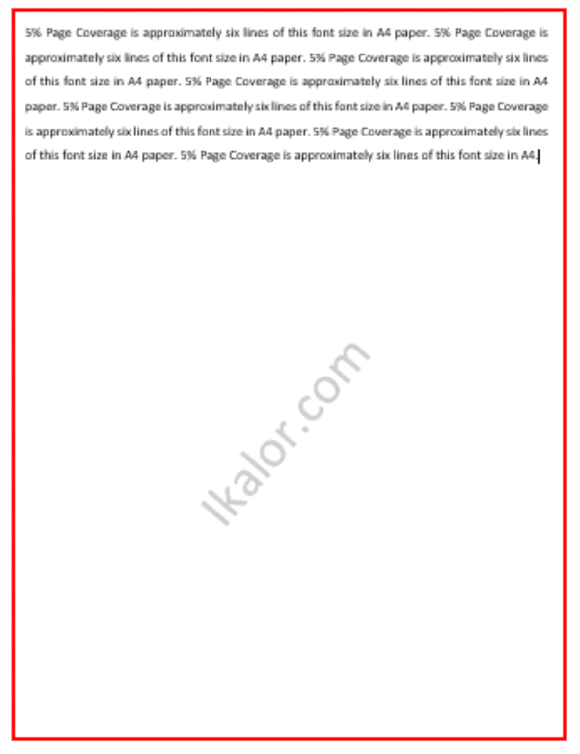 Understanding 5% Page Coverage in Printing - compatible toner cartridge ...